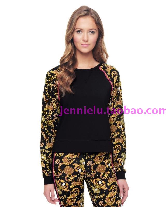 Купить Спортивный костюм 现货特价juicy couture sport透气舒适瑜伽运动套装 皇冠 豹纹 в ...