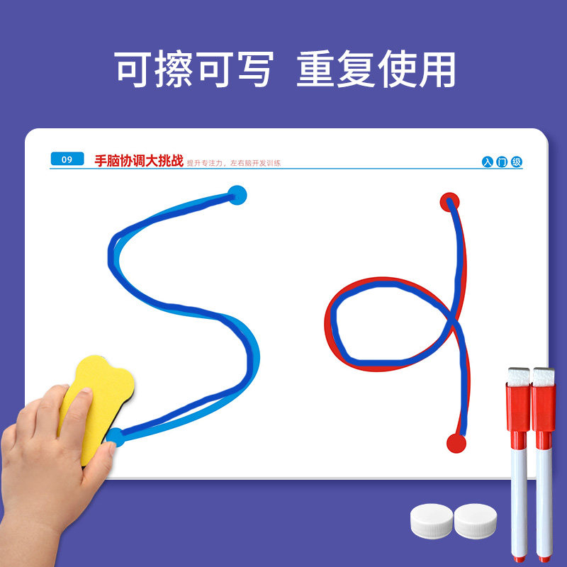 Left and right brain development toys for young children, whole brain ...