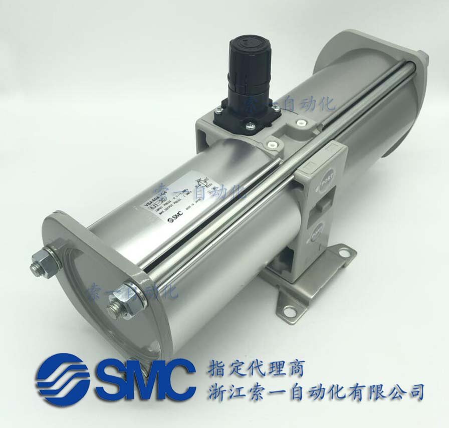 全新原裝SMC氣動增壓閥氣體增壓閥泵VBA40A-04GN VBA40A-04實物拍