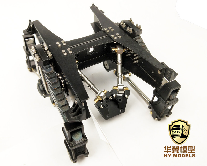 HY MODEL 1/14 RC TAMIYA TRACTOR TRUCK V Shape Full Metal Spring Steel ...