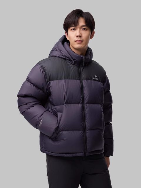 Junyu outdoor down jacket men's short thickened warm winter windproof ...