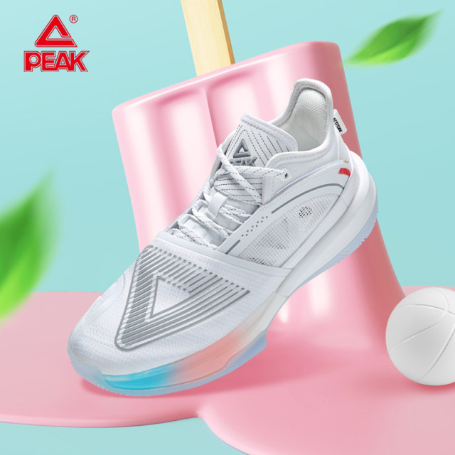 Peak giant triangle basketball shoes for men, non-slip, wear-resistant ...
