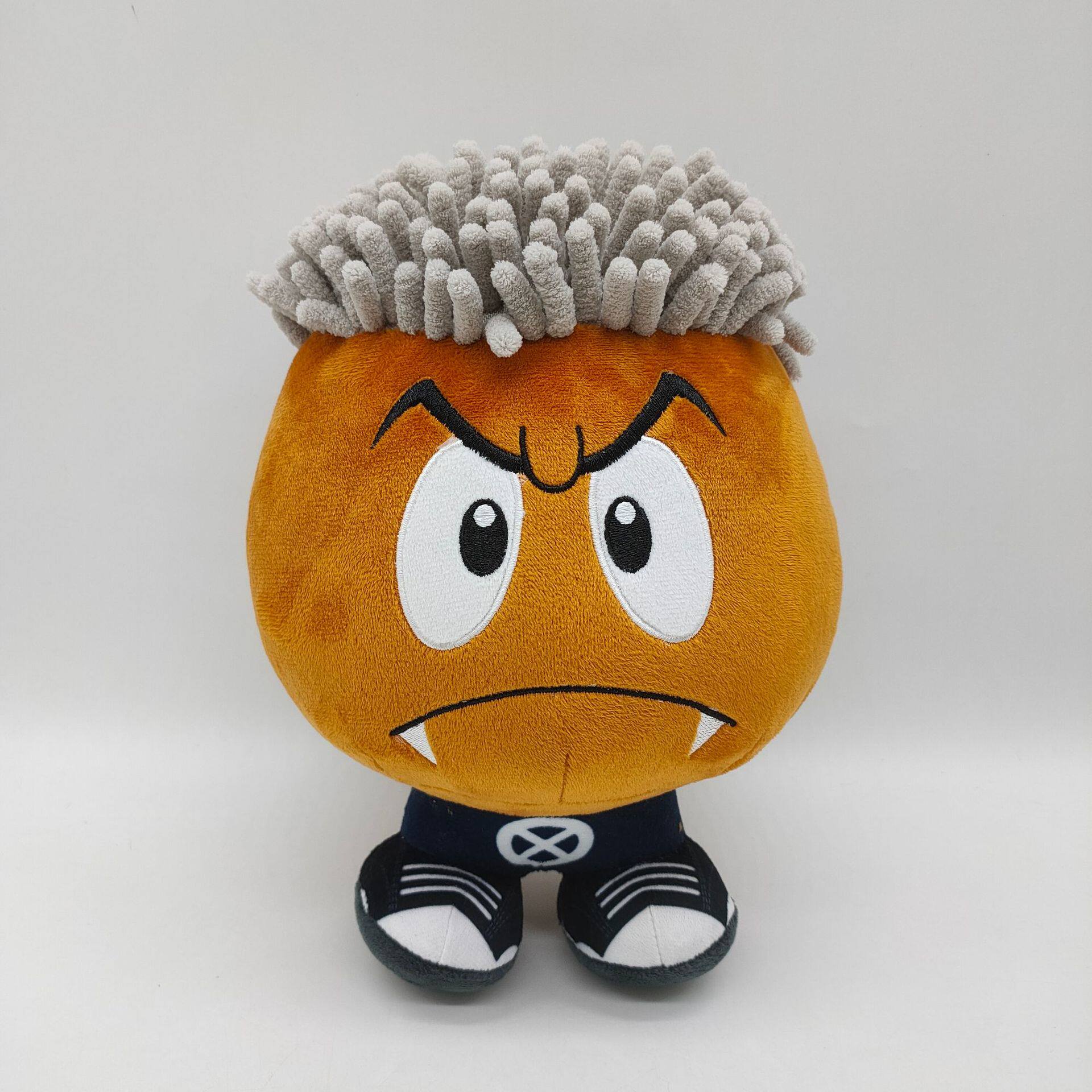 跨境新品ken carson goomba plush戴假发的肯尼毛绒玩具公仔玩偶