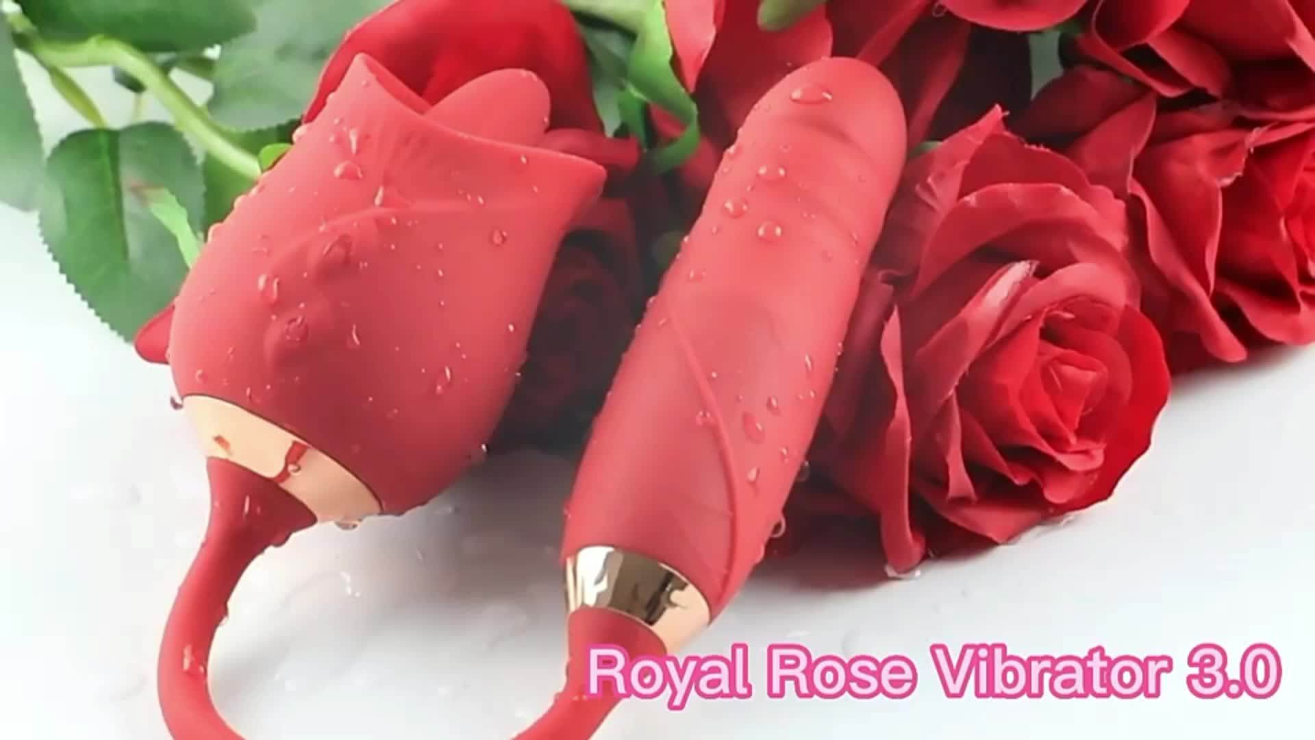 Adult Flower Sex Toy The Vibe Sucking Vibrator Rose And Dildo Toy Rose ...