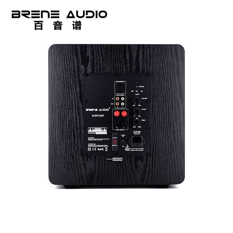 German BRENE 12 inch active subwoofer sound home theater bass heavy 10 ...