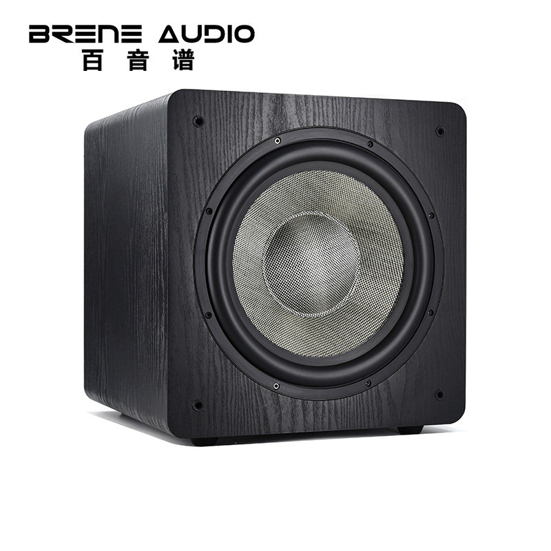 German BRENE 12 inch active subwoofer sound home theater bass heavy 10 ...