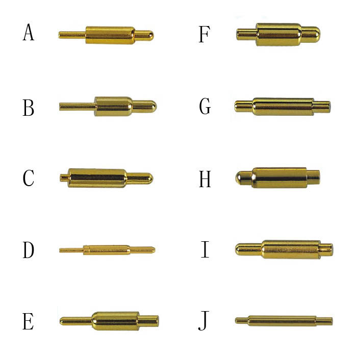 Spring thimble high current male and female probe contacts battery ...