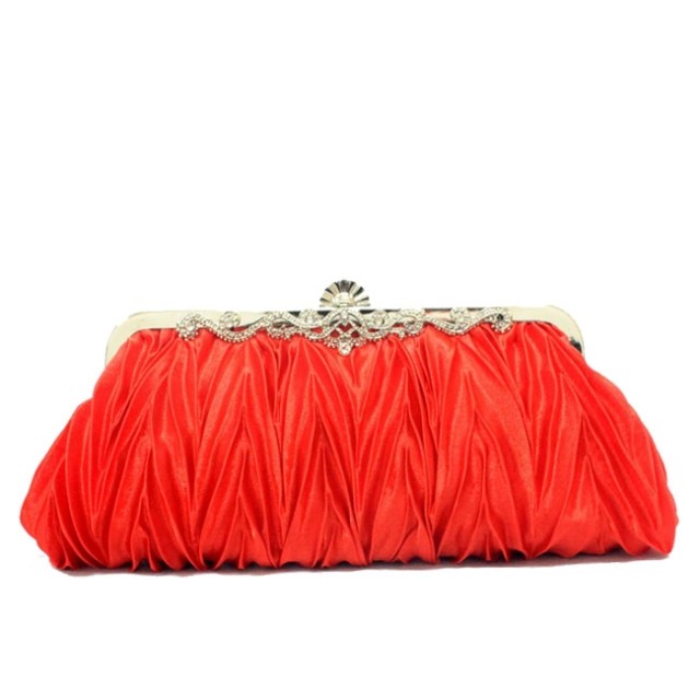 Fashion versatile pleated evening bag NHYG154198