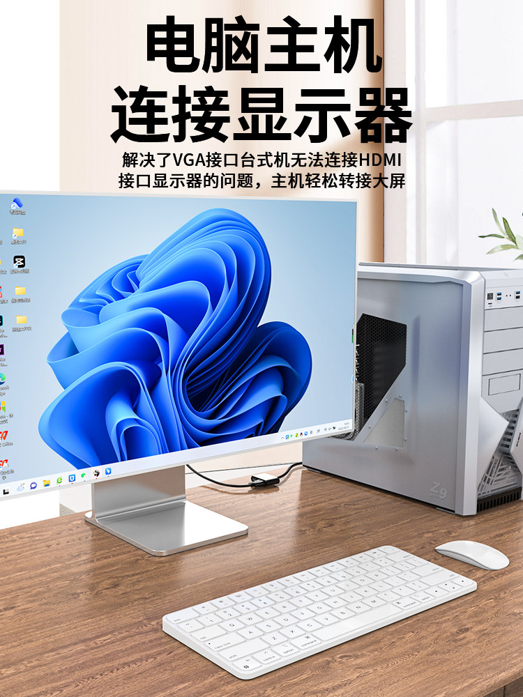 [USD 22.49] vga divider divider screen monitor video computer hdmi to ...