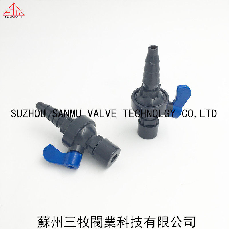 [USD 4.05] UPVC sampling valve Cork valve PVC laboratory ball valve ABS ...