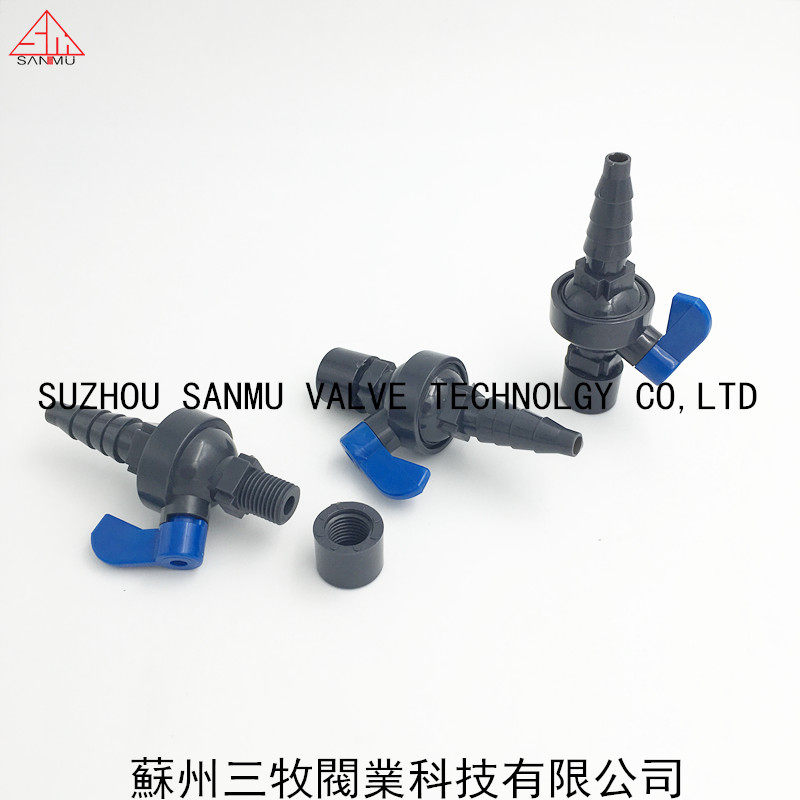 [USD 4.05] UPVC sampling valve Cork valve PVC laboratory ball valve ABS ...