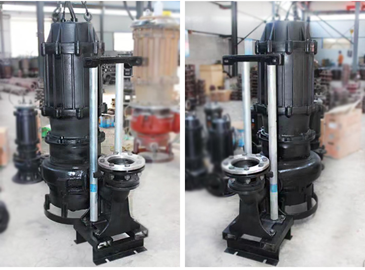 WQ潜污泵50WQ15-30-3节能潜水排污泵绞刀切割式建筑工地排污泵-阿里巴巴
