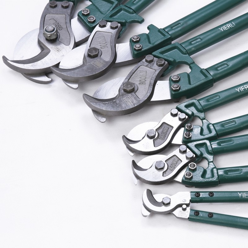 [USD 15.13] Labor Saving Cable Scissors Cable Scissors Ratcheting Wire ...