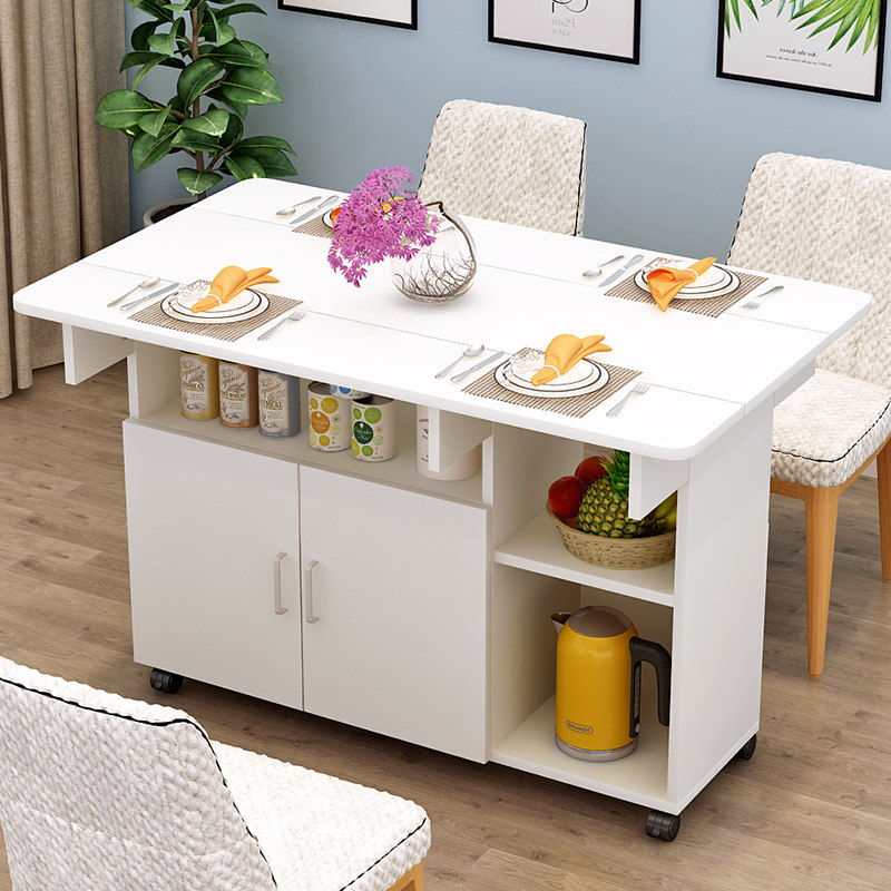 Buy Simple folding Table Table household small family type 4 people eat ...