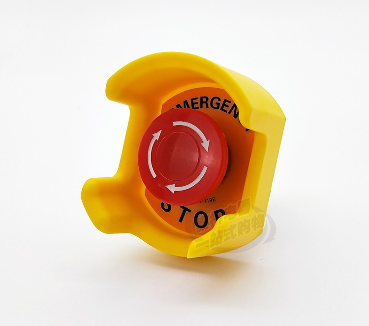 22 25 30mm emergency stop switch protective seat emergency stop button ...