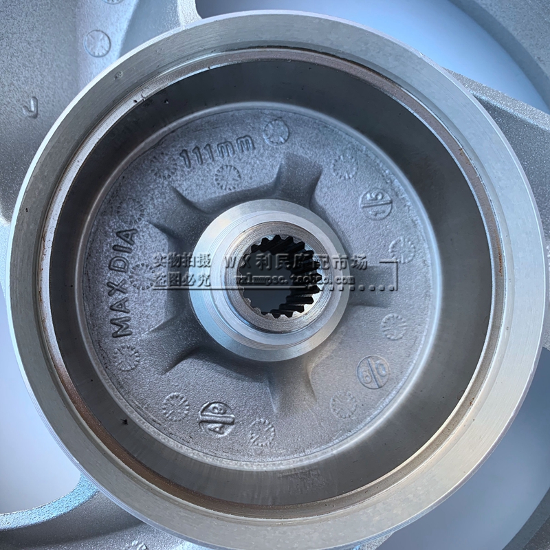 [USD 39.29] Front and Rear Hub Front and Rear Rims for Scooter Yuexing HJ125T-9 9A 9C 9D ...