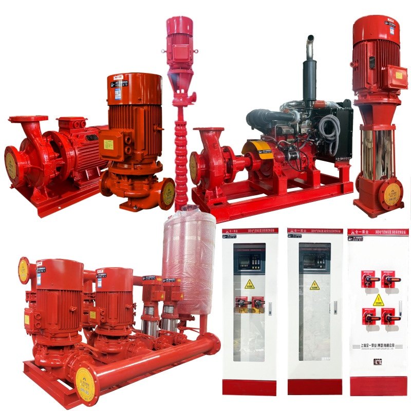 [USD 209.88] XBD Fire Water Pump Vertical High Lift Pipe Pump Spray ...