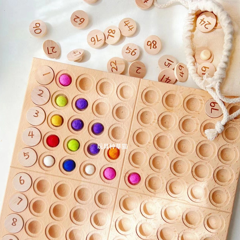 Make math fun for kids with our hundred board learning tool! 🌟 ...