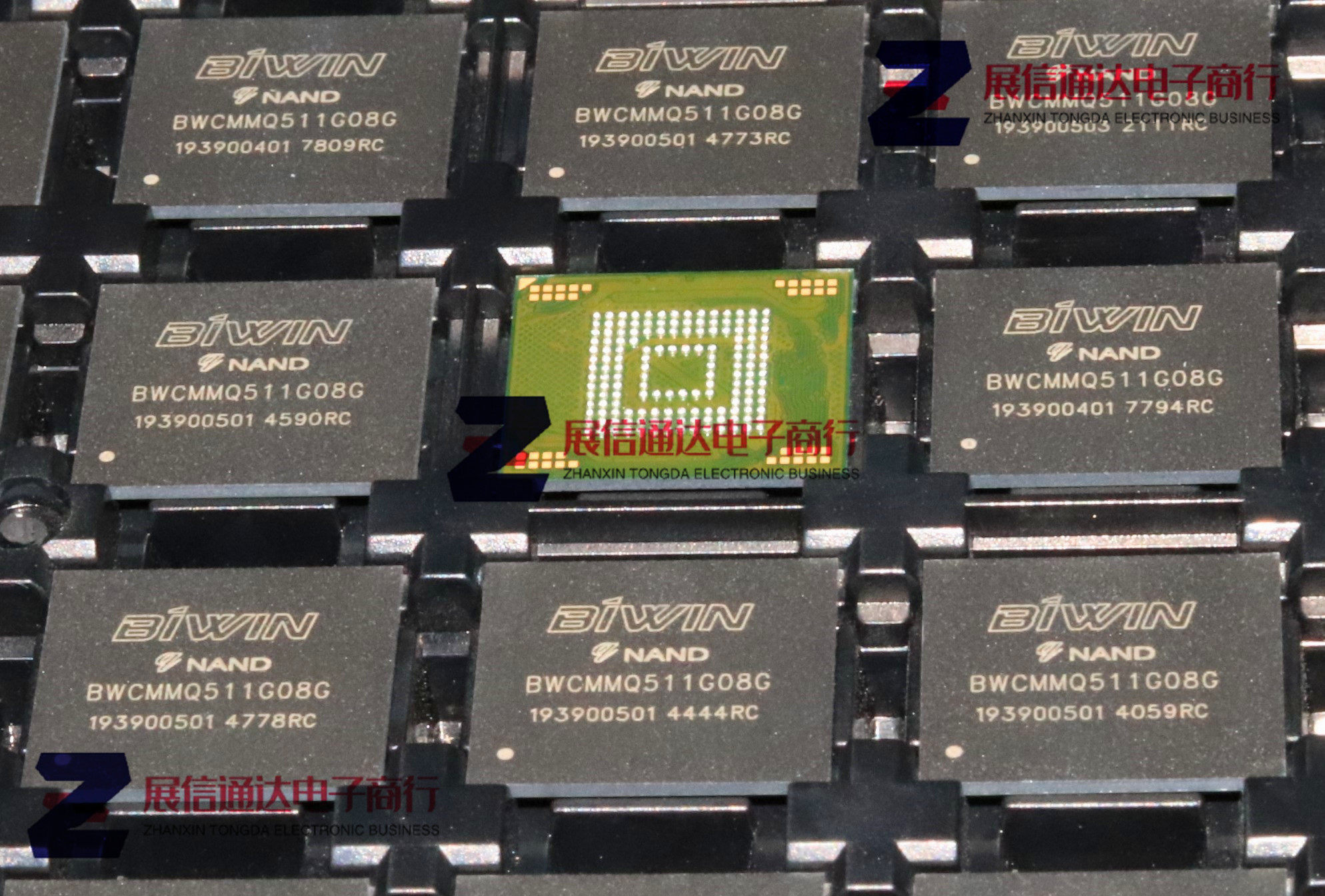 BWCMMQ511G08G BIWIN EMMC 8G 拆机做好脚