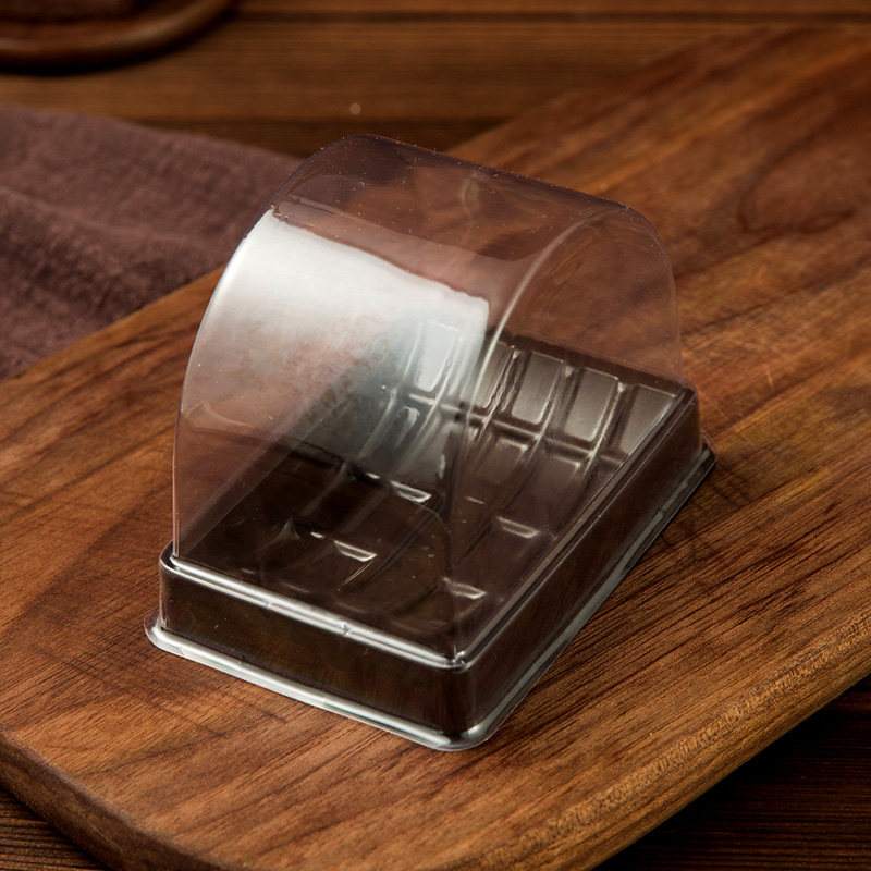 Ruili baking packaging Transparent portable cake roll box Long bar box ...