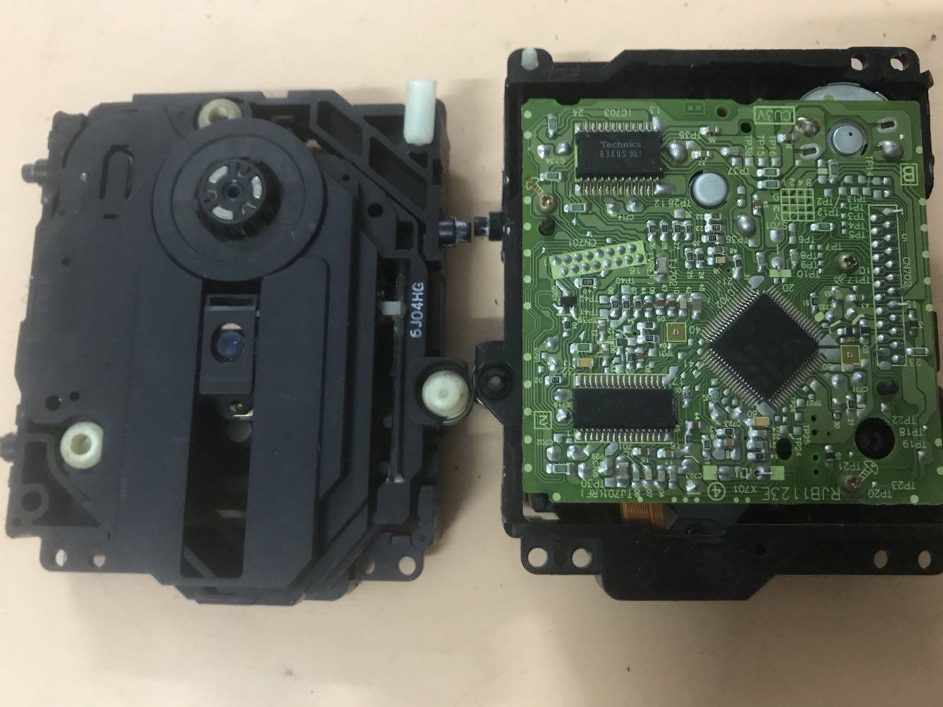 Disassemble Panasonic E113 laser head