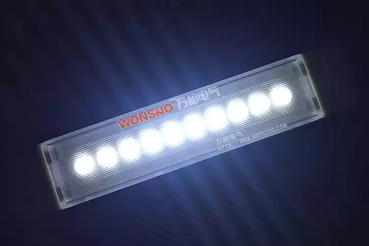 DC24V 1.2W LL10-W带灯架控制柜开关柜LED照明灯配电箱仪表室专用