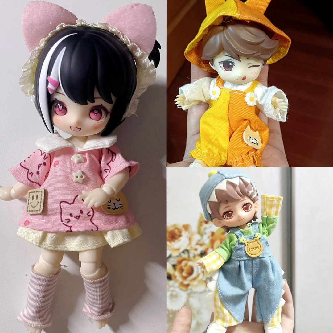 High-style ob11 doll clothes at bargain prices! | 17cm the new favorite ...
