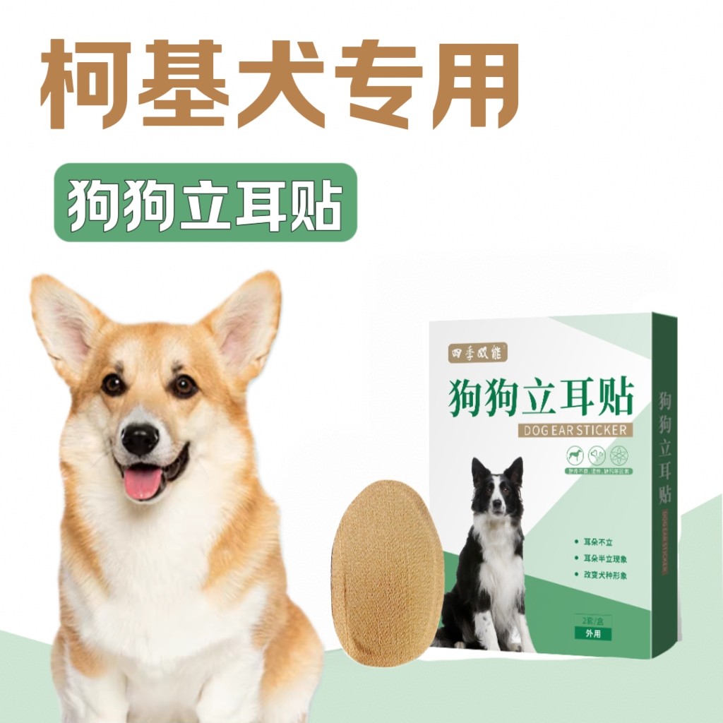 Corgi ear correction is here! puppy ear training tape, the perfect tool ...