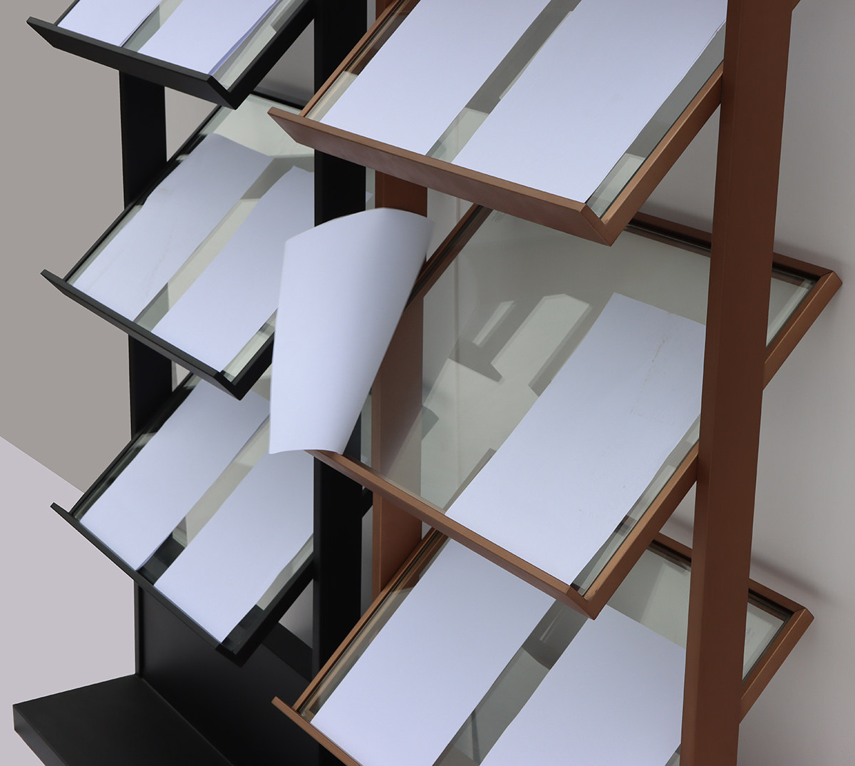 [USD 381.81] Custom Real Estate Shelf Folding Shelf Single Sheet ...