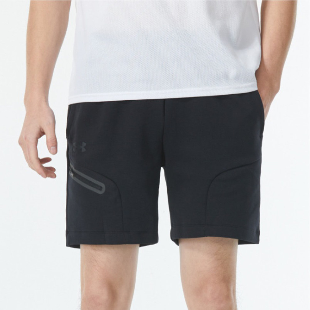 正品UA安德玛经典徽标休闲简约百搭训练健身男子运动短裤1379809-Taobao
