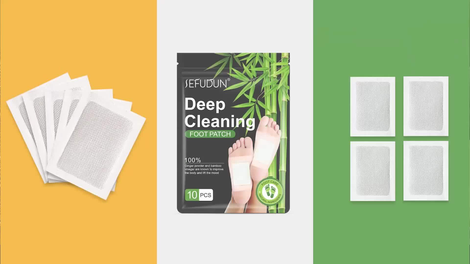 Sefudun Free Sample Natural Detox Foot Care Patches,Deep Cleansing ...