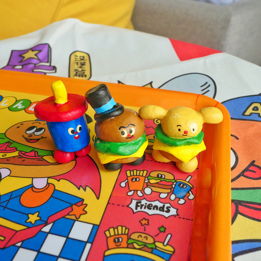 PIDO Fart Pocket Store Cartoon Illustration Rectangular Bread Cake ...