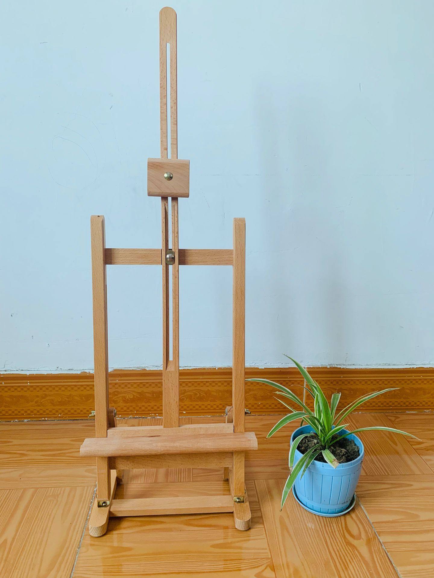 [USD 15.42] Wooden Bench Painting Racks Desktop Painting Racks Solid ...