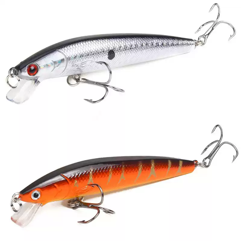 1 PCS 9g/10cm Fishing Lures Minnow Wobbler Floating Bass Tro