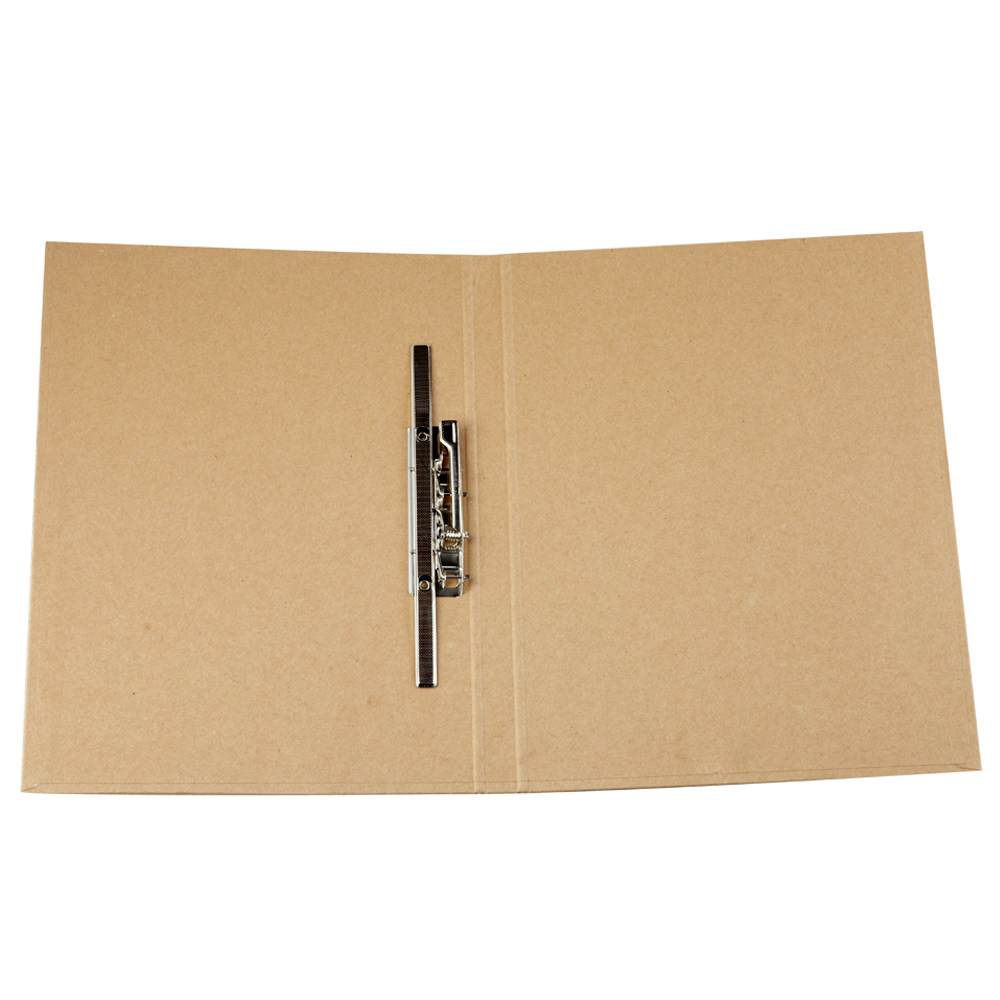 [USD 6.58] Powerful kraft paper folder A4 cardboard folder folder long ...