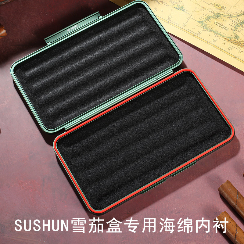 Good news for cigar lovers! sushun cigar box special sponge lining, do ...