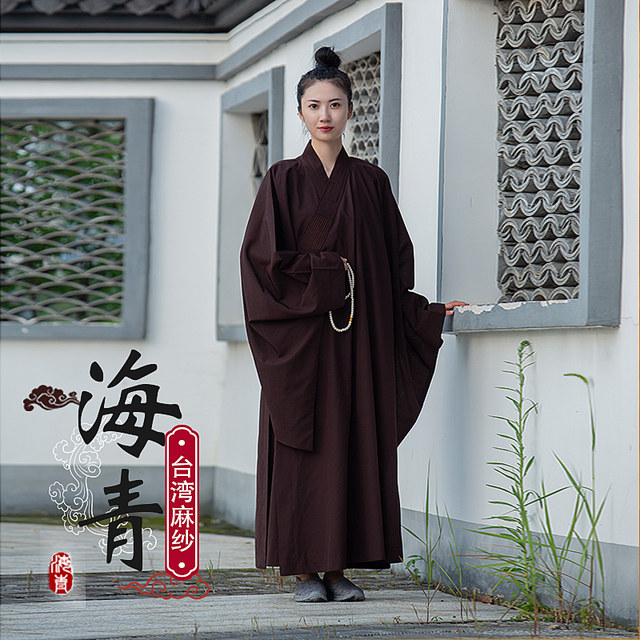 Monk robes, monks, clothes, Haiqing lay Buddhist clothes, spring and ...