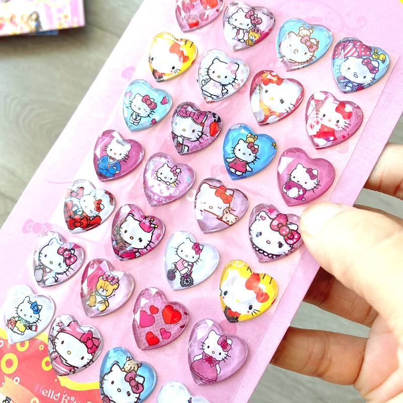 Extra large diamond crystal sticker hello kitty: Magic stickers that ...