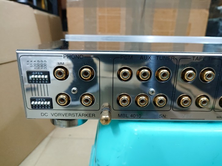 德国 MBL 4010前级，有说明书，带高素质MM/MC唱放（已出） - 龙富达音响 - 古董及二手音响区 - 胆艺轩音响材料网 音响|交易 ...