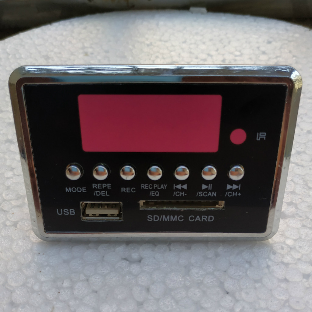 [USD 17.19] Bluetooth Digital Display USB Decoding Board Recording FM ...