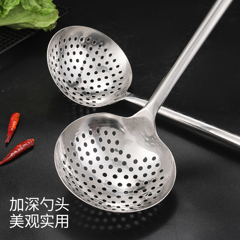 厨房神器：不锈钢漏勺的多功能魅力-漏勺/滤网勺-淘宝好物网