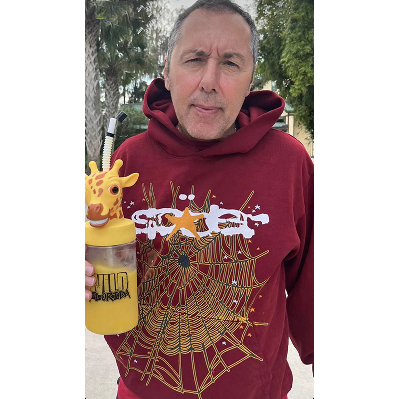 Sp5der Web Spider WorldWide Red hoodie