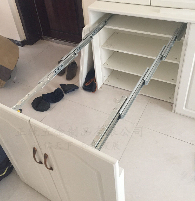 Retract 450-pull out 1650 overall cabinet invisible dining table slide ...