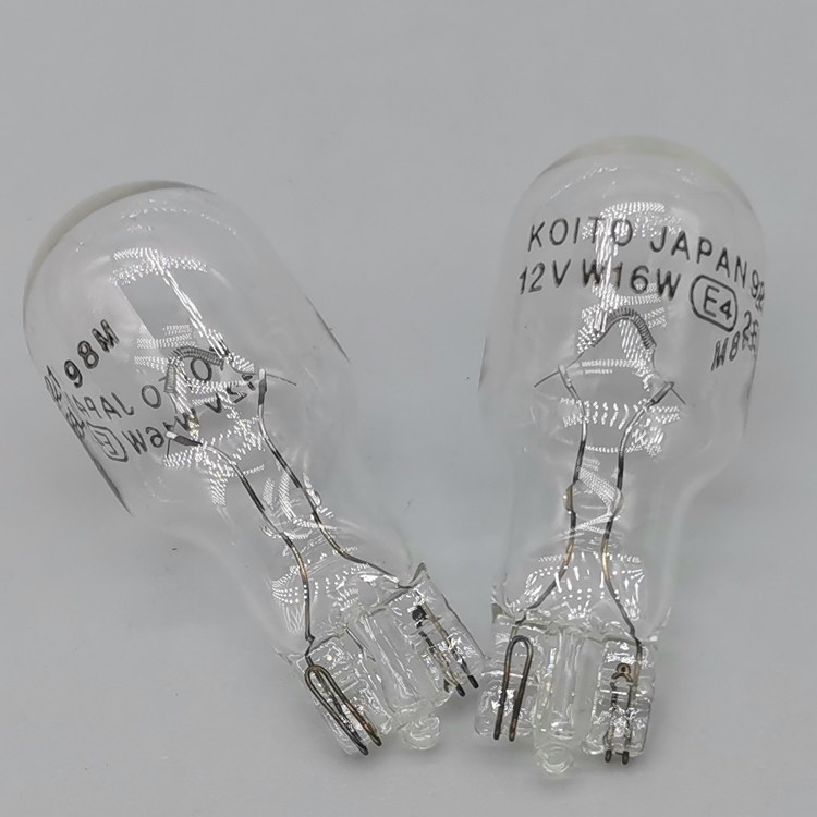KOITO JAPAN 921 12V W16W E4 2EL T15 Car High Brake Reversing Bulb