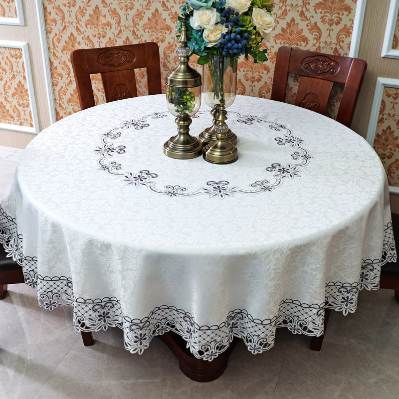 Large round tablecloth, a must-have for internet celebrities’ homes! 🌟