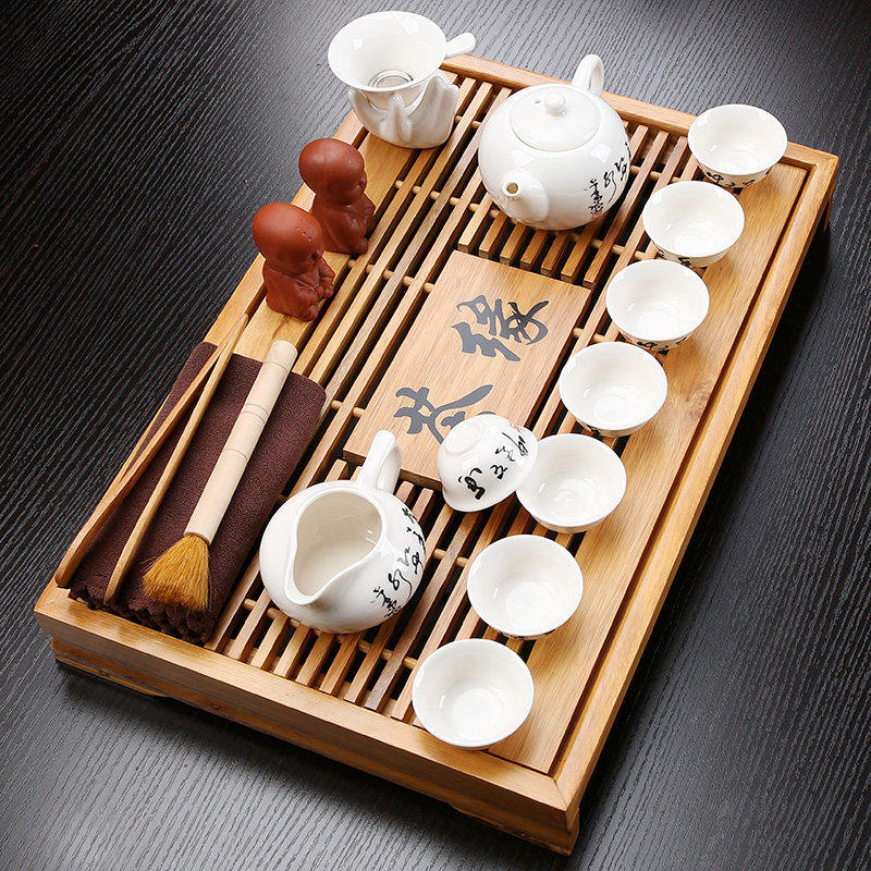 Tea tray water storage and drainage Chinese style living room creative ...