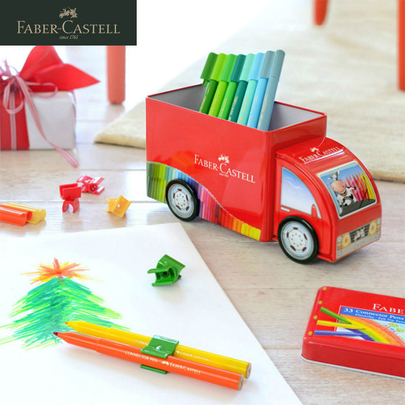 🎨 Faber-castell car building block watercolor pen set - a great ...