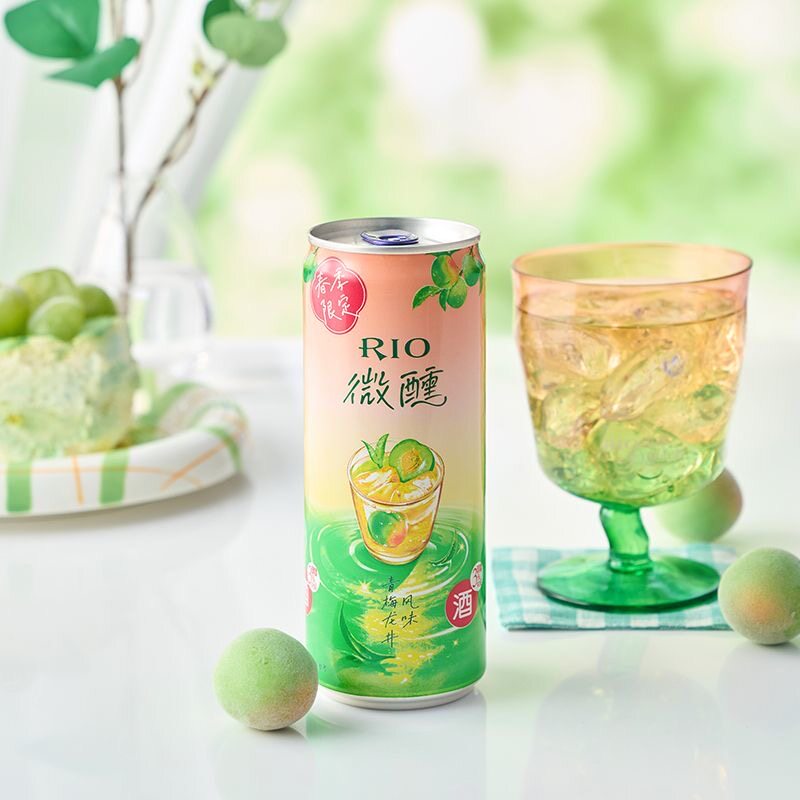 🌸 春季限定 RIO 微醺青梅龙井鸡尾酒 🍸-预调鸡尾酒-淘宝好物网