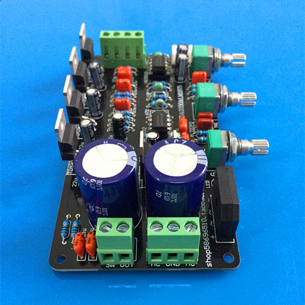 TDA2030 amplifier board can be interchanged with LM1875T 2 1 channel ...