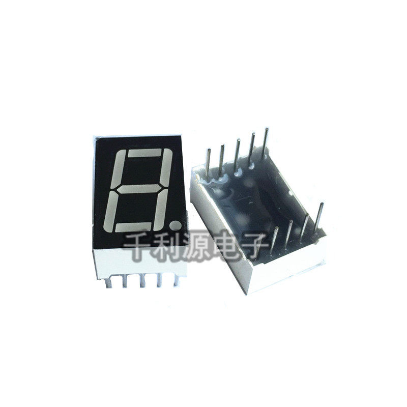 Digital tube 0.56 inch 3-bit total negative total positive red light ...